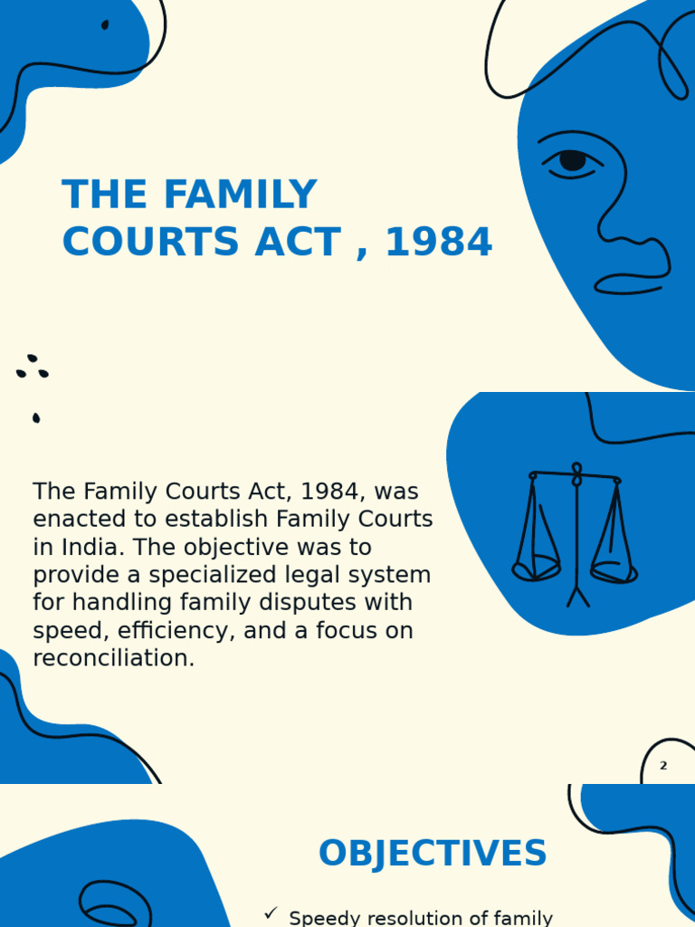 Family Courts Act - PPT 3 | PDF | Family Court | Divorce