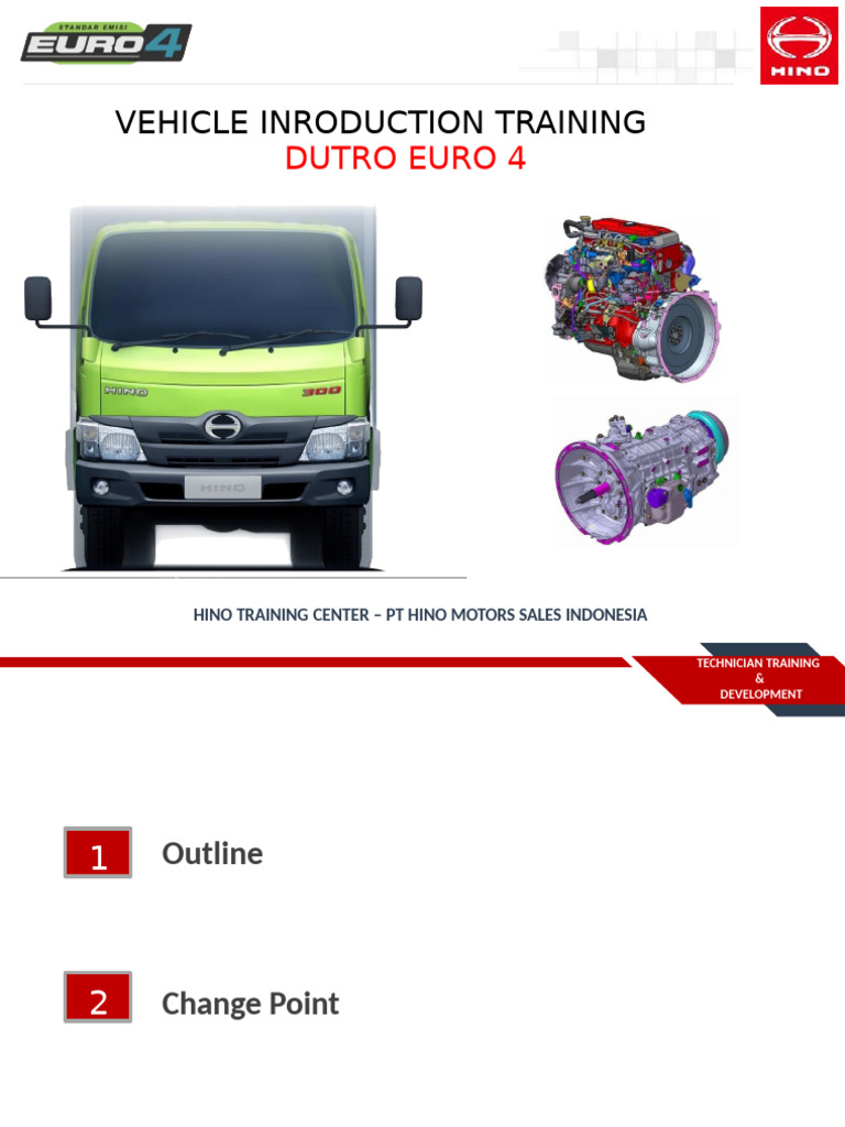 Urutan 3 5. Engine - Dutro Euro 4 Change Point | PDF