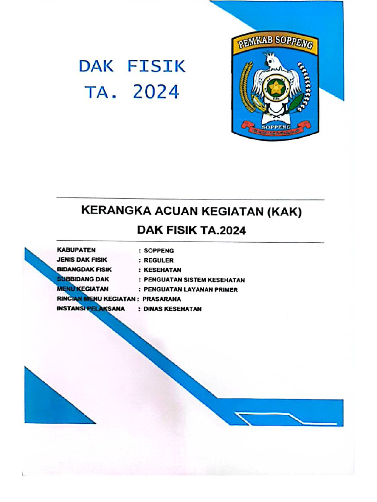 Tor Rab Dan Data Dukung Ambulance-Pusling | PDF