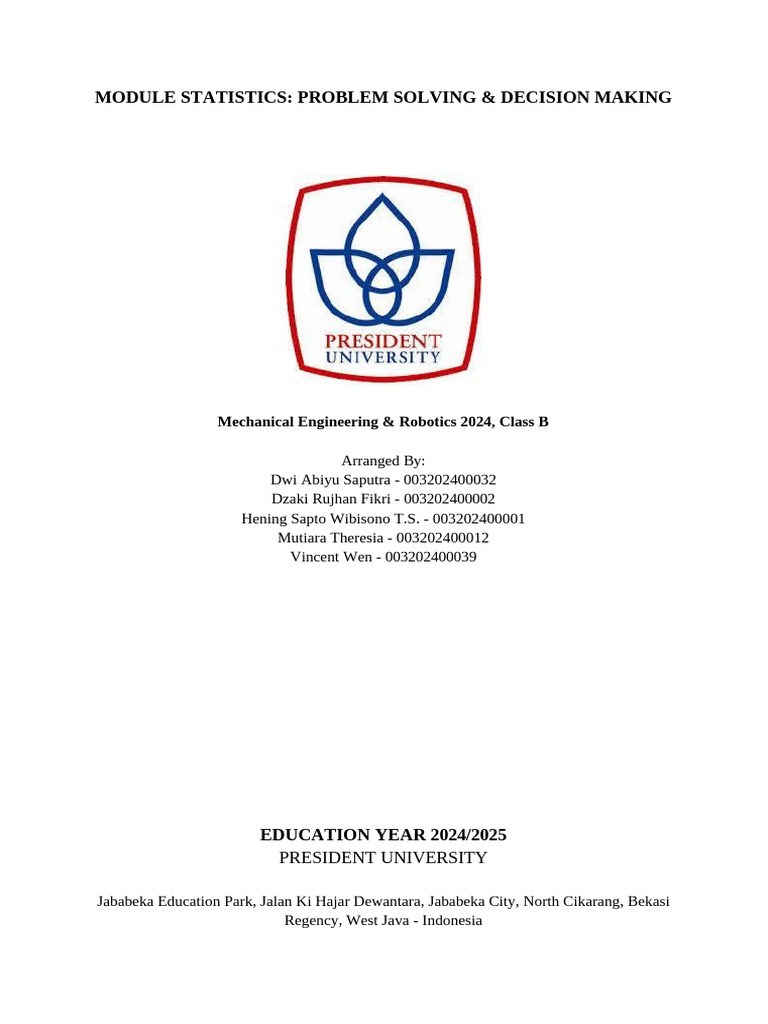 Group 3 Statistics | PDF | Probability Distribution | Random Variable