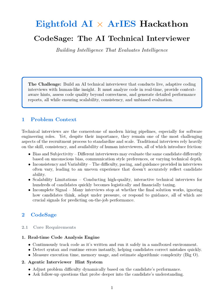 Eightfold Finale Statement | PDF | Artificial Intelligence | Intelligence (AI) & Semantics