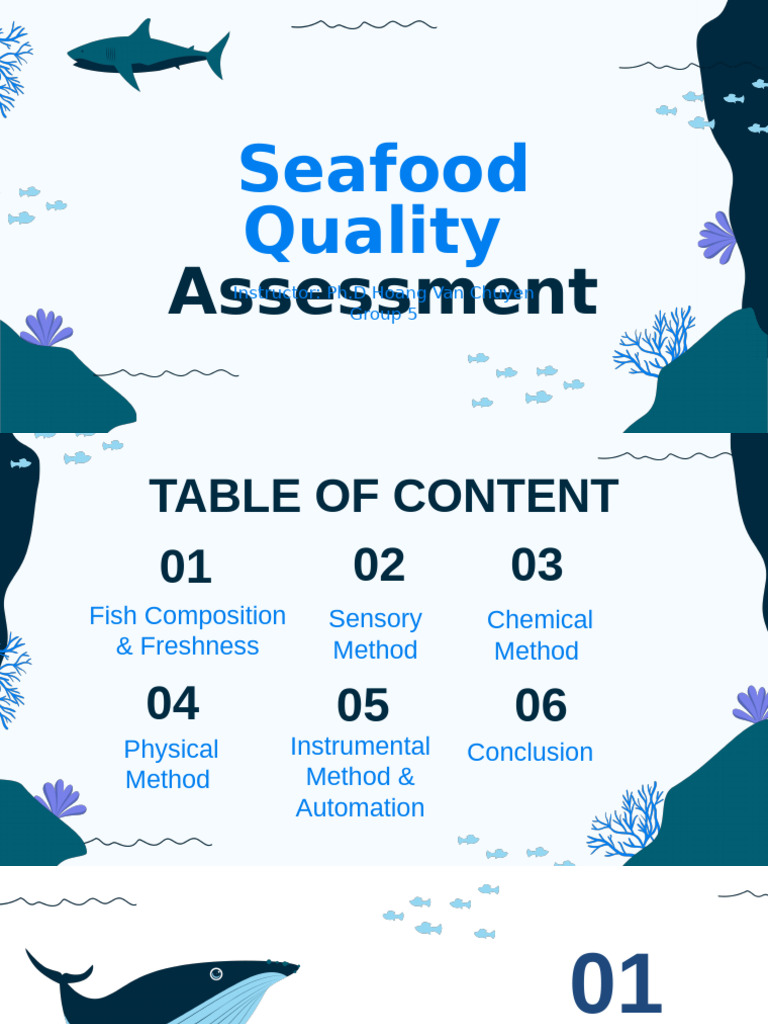 Seafood Quality Assessment Methods | PDF | Nuclear Magnetic Resonance ...