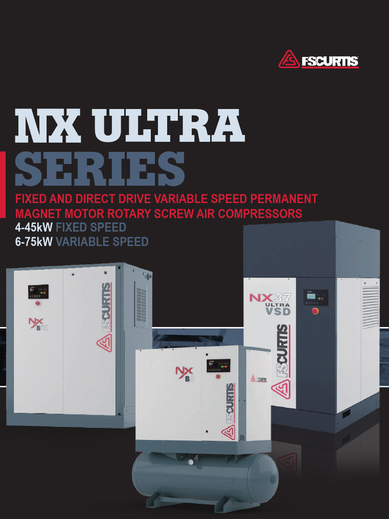 FS-Curtis Nx Series Air Compressors | PDF | Filtration | Mechanical ...