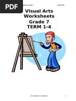 Grade 7 Visual Arts Curriculum Guide | PDF | Drawing | Pencil