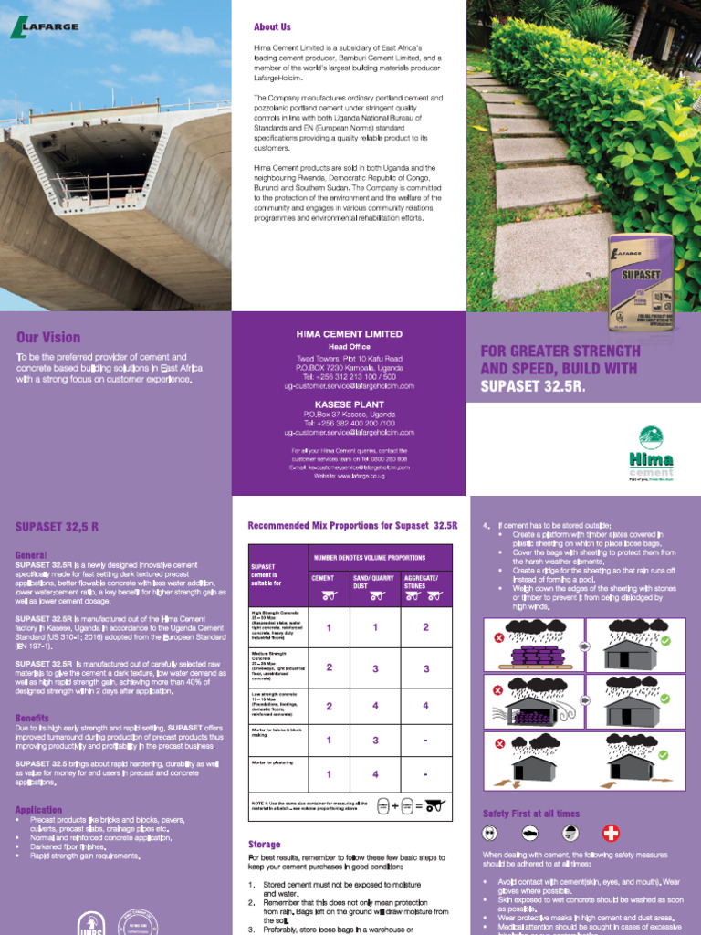 Supaset Product Brochure | PDF
