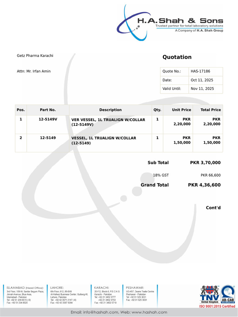 QT Has 17186 Getz Part SR | PDF
