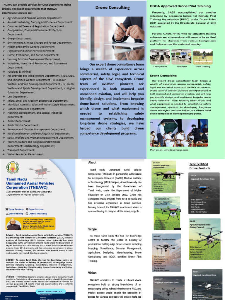 Smaple Format TNUAVC Template | PDF | Unmanned Aerial Vehicle | Economies