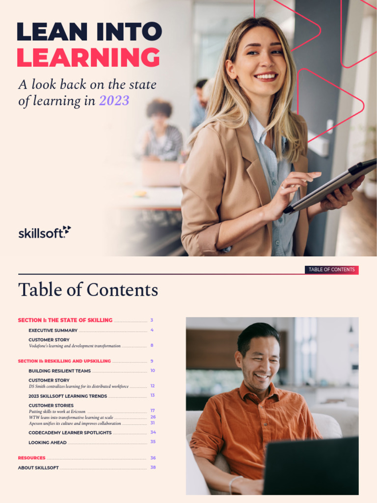 Skillsoft 2023 Lean Into Learning | PDF | Corporate Social ...