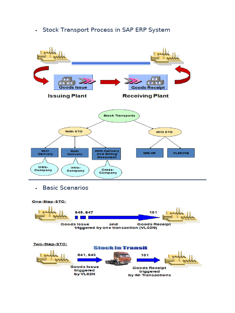 Types of Stock Transport Order STO | PDF | Invoice | Receipt