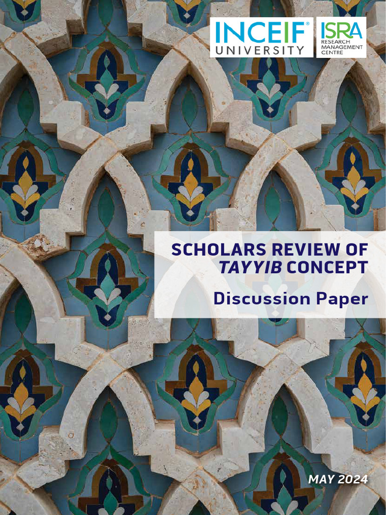 Scholars Review of Tayyib Concept | PDF | Sustainability | Islamic ...