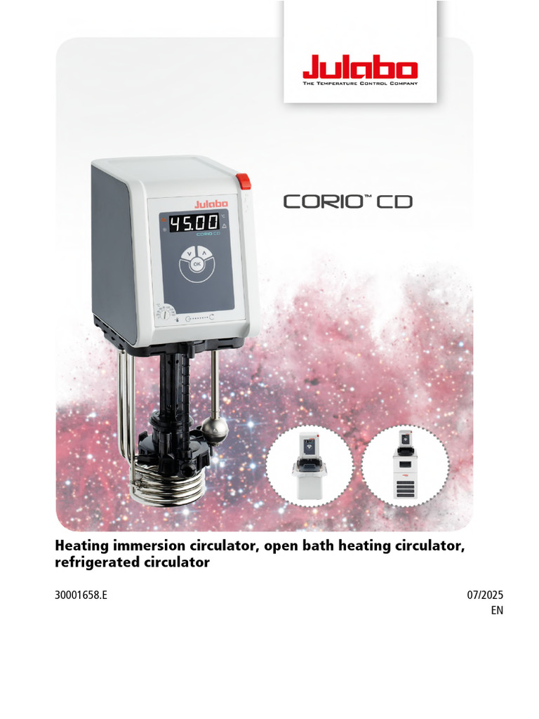 JULABO 200F Operating Manual | PDF | Water | Safety