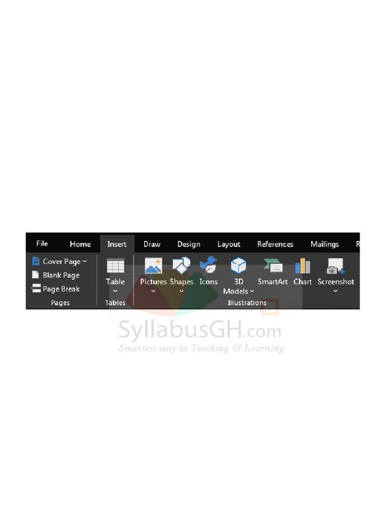 B9.2.1.1.1. Add Pictures, Insert A Screenshot and Screen Clipping and ...