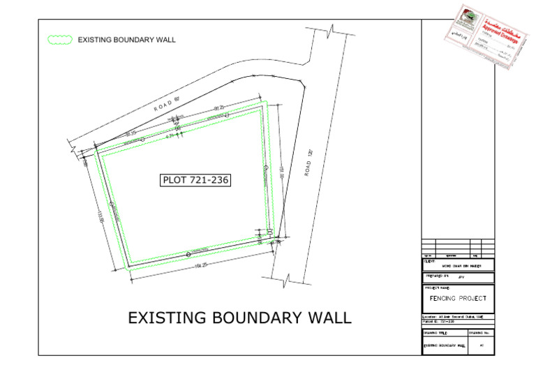 Existing Boundary Wall1392705324777 | PDF