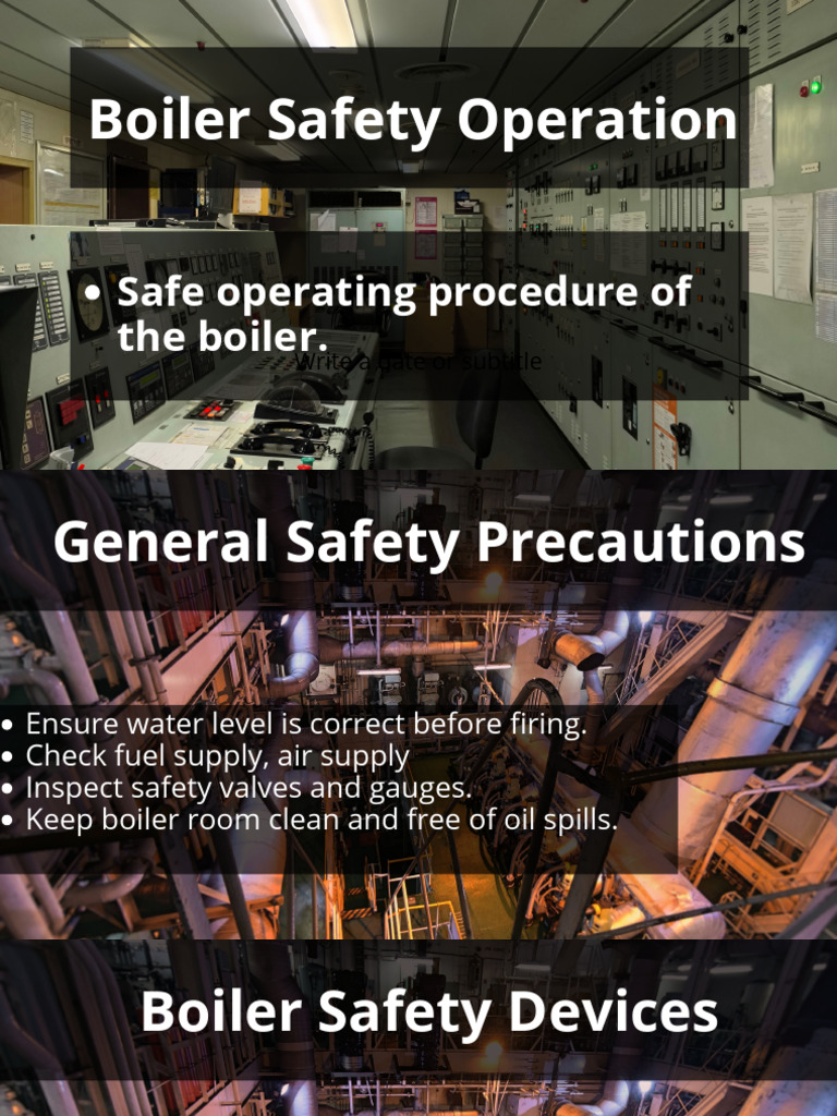 Boiler Safety Operation | PDF
