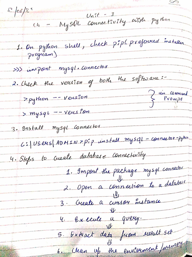 Exemplar - Python Interface With DBMS | PDF