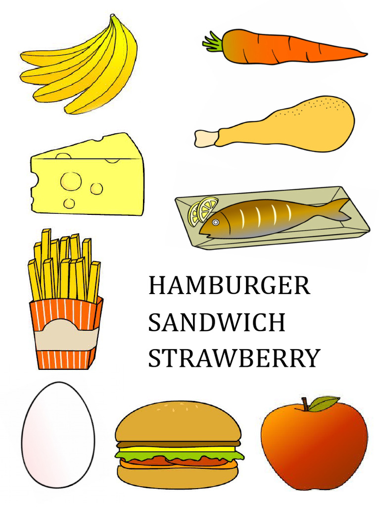 A. Flashcards Food | PDF