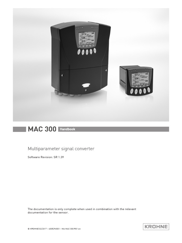 MA MAC 300 en 170209 4005294501 R01 1000401396 1 | PDF | Power Supply ...