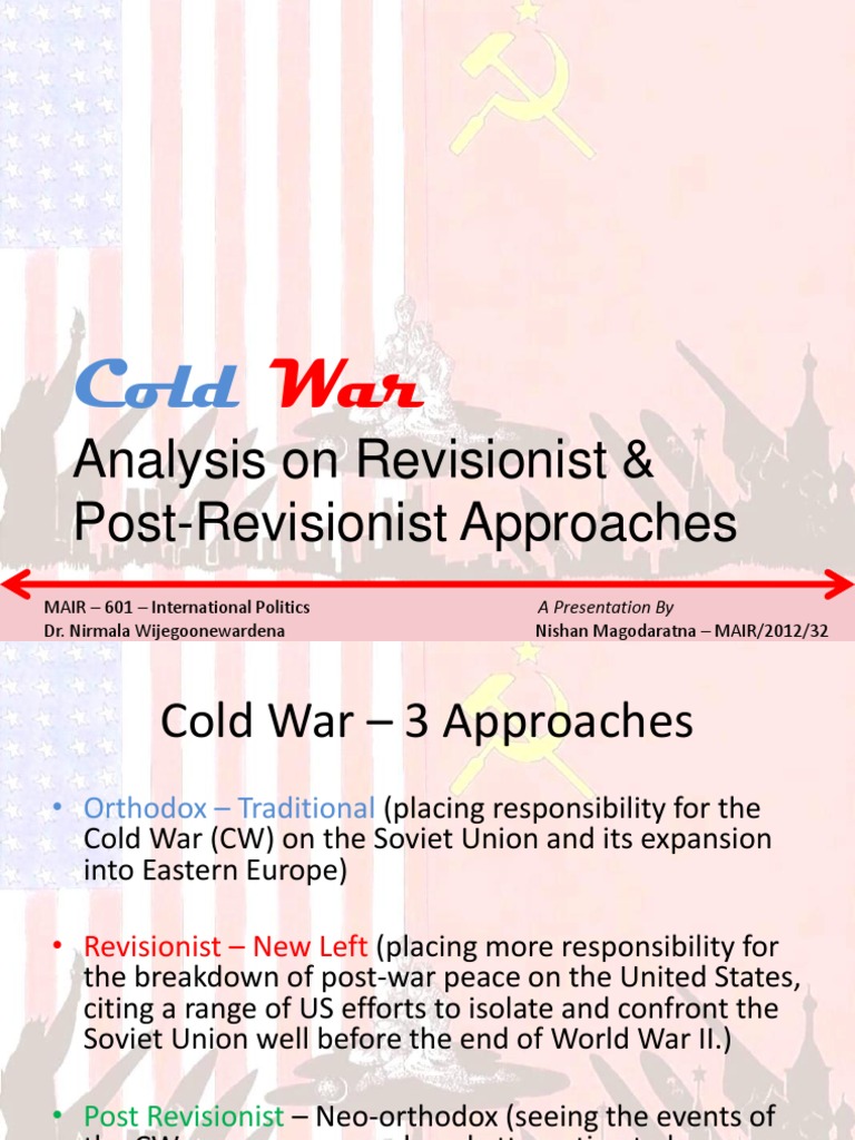 Analysis On Revisionist & Post-Revisionist Approaches | PDF