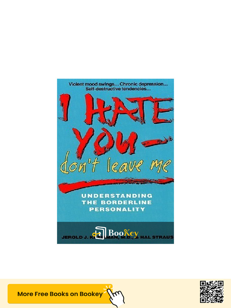I Hate You-Don't Leave Me PDF | PDF | Borderline Personality Disorder ...
