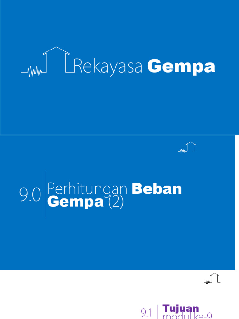 2022 Rekayasa Gempa-Analisis Beban Gempa Statik Ekivalen | PDF