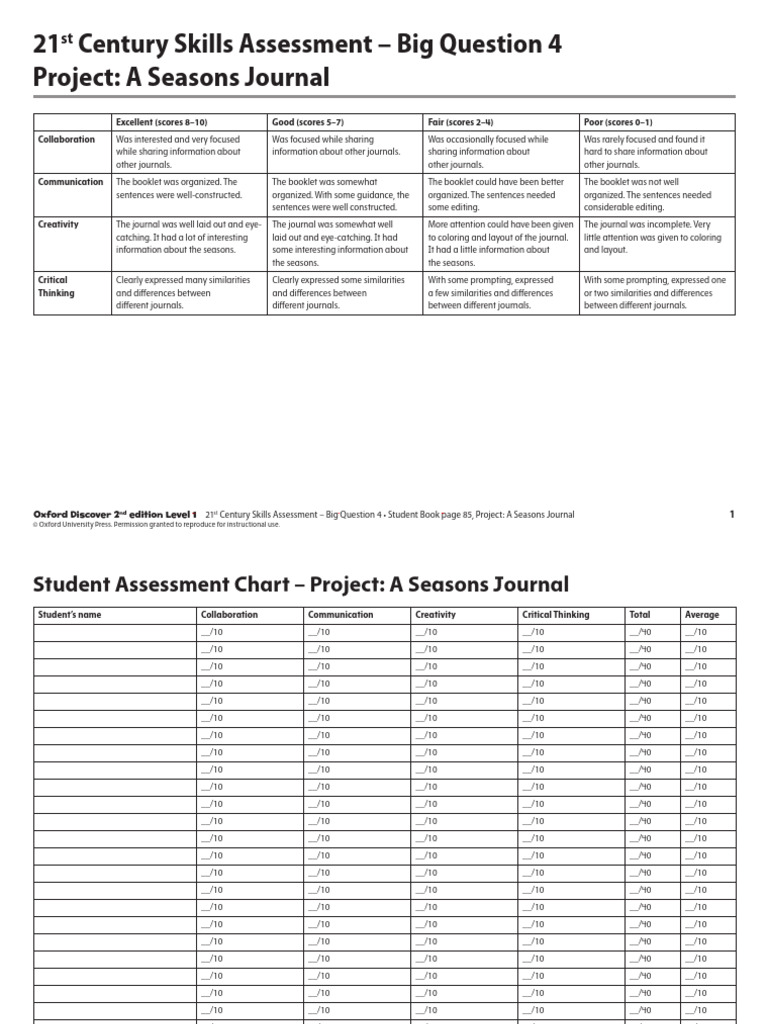 OD2e L1 21st Century Skills BQ4 PDFRemovePassword | PDF | Cognition ...