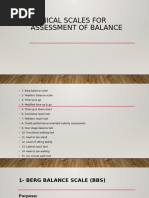 Stork and Standing Balance Test Guide | PDF