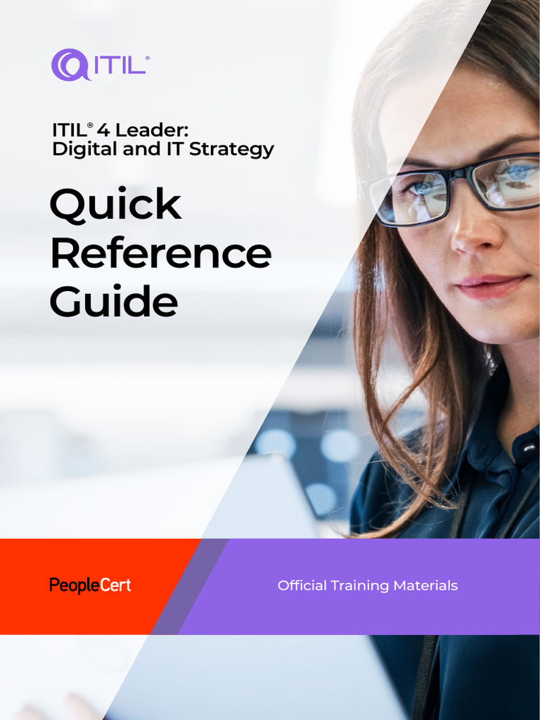 ITIL 4 Leader: Digital Strategy Guide | PDF | Strategic Management ...