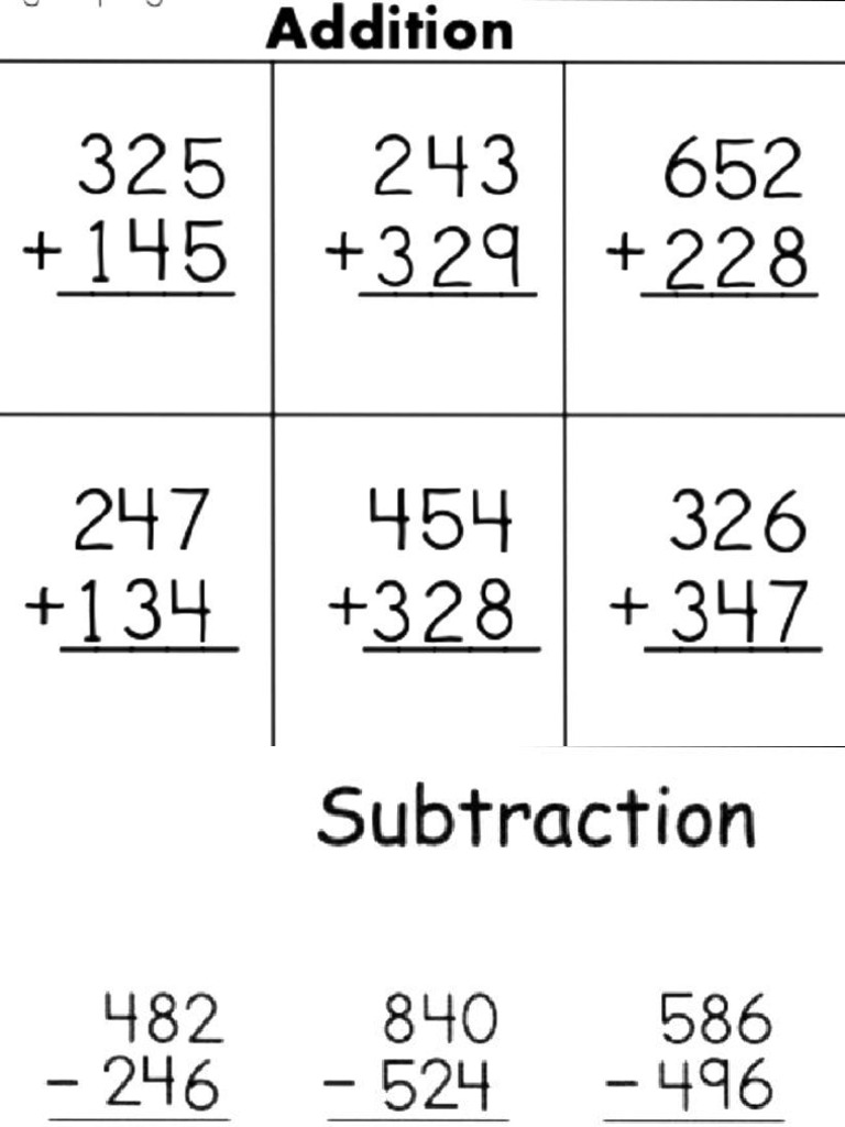 Maths Worksheet | PDF