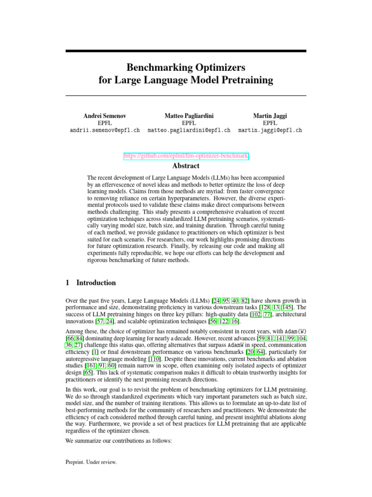 Benchmark LLM | PDF | Learning | Computing