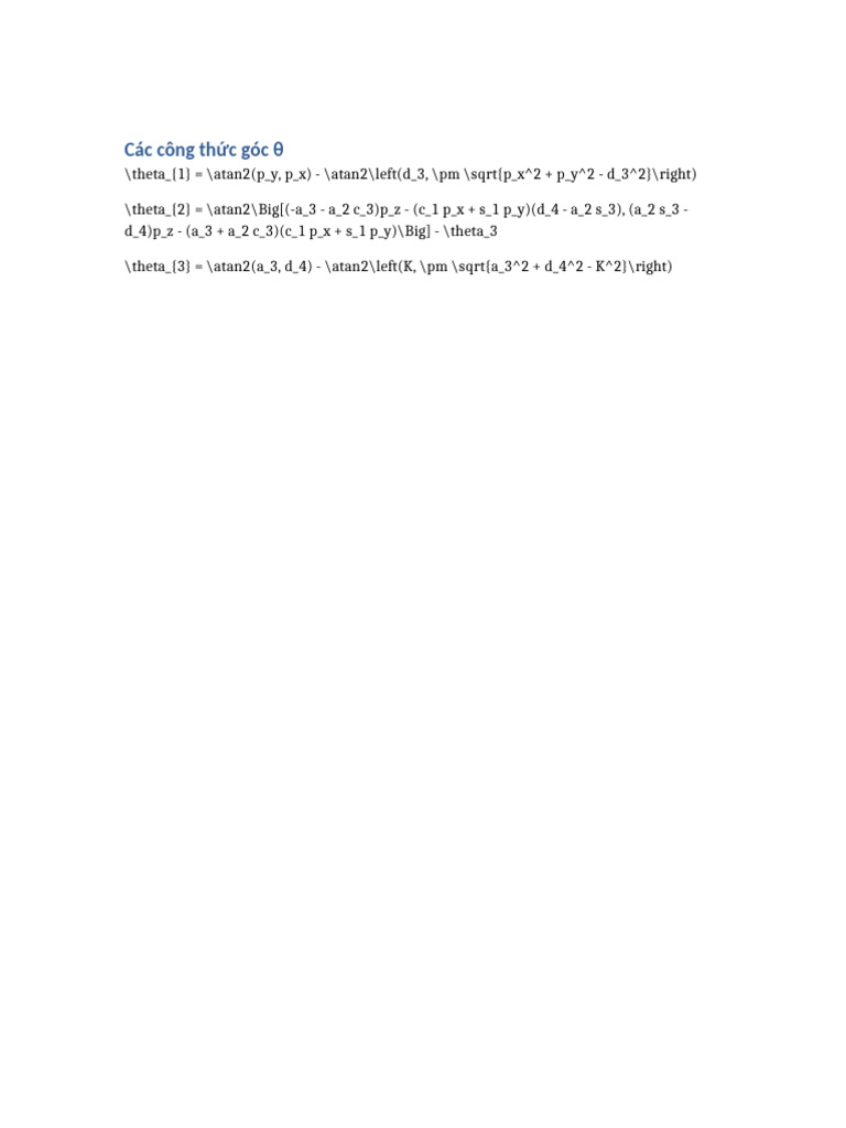 Theta Equations | PDF