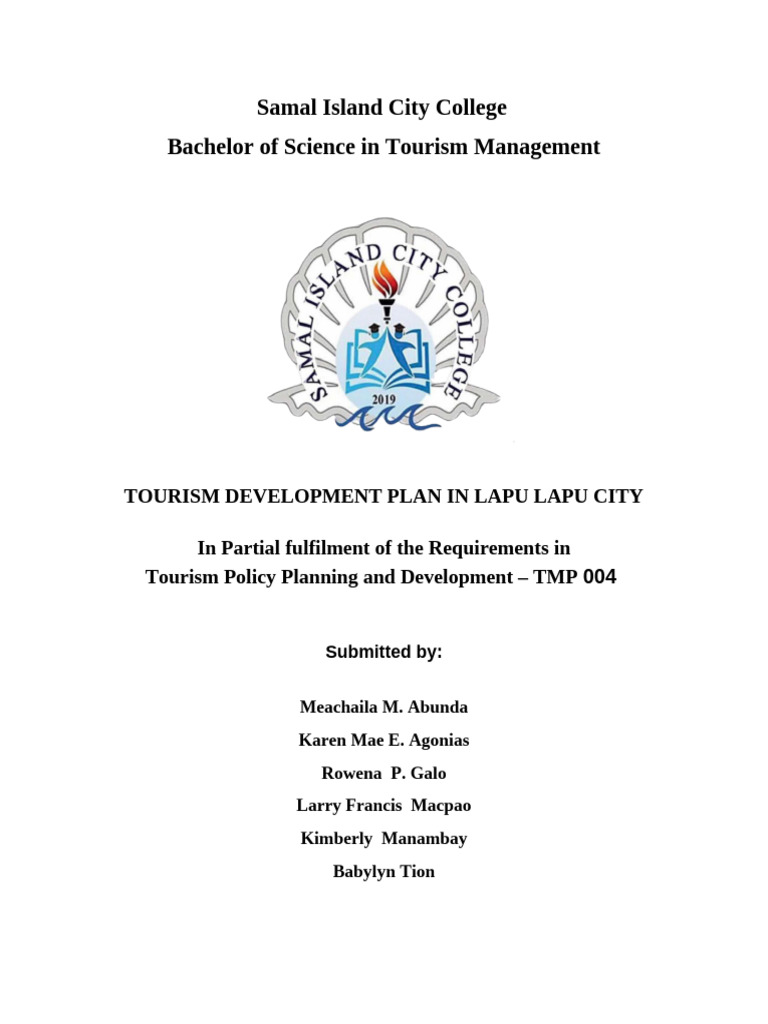 Lapu-Lapu City Tourism Development Plan | PDF | Tourism | Resort