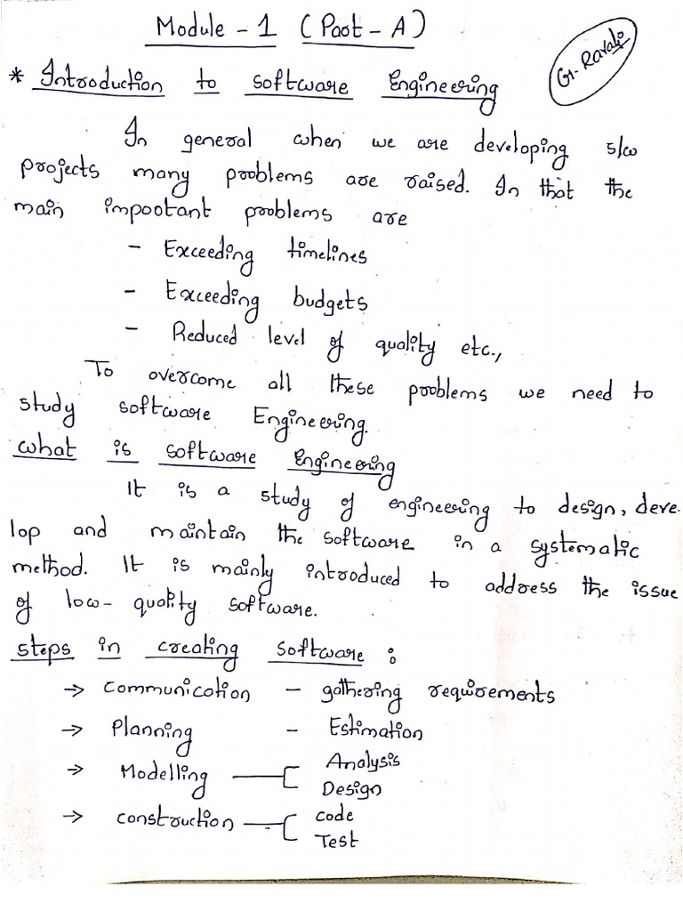 Software Engineering Module-1 | PDF