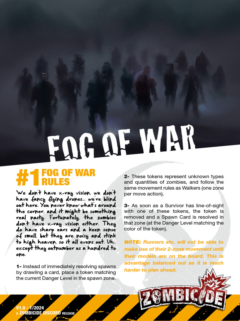 Fog of War Rules | PDF