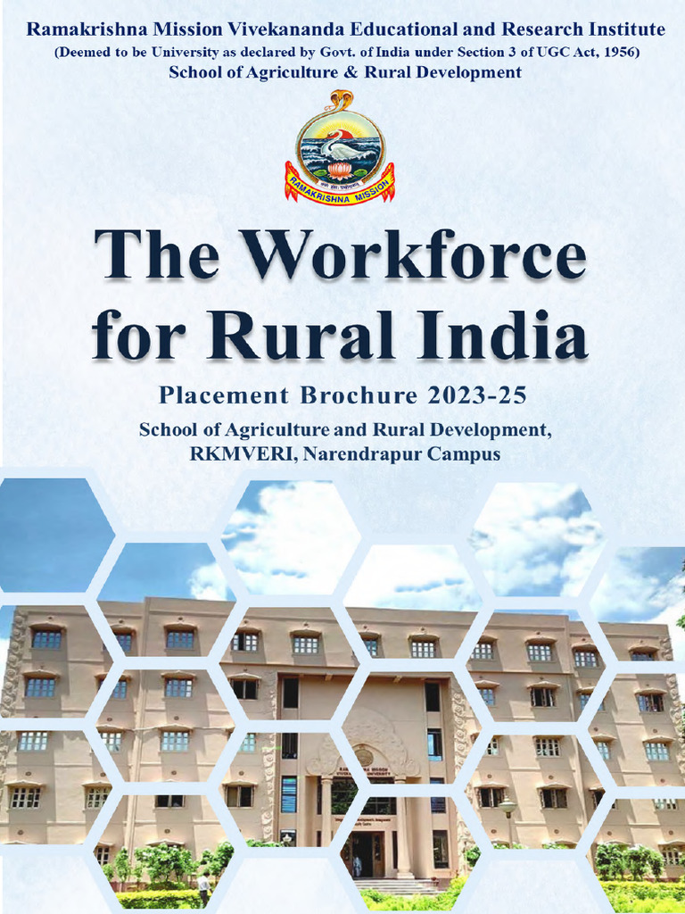 RKMVERI Narendrapur Campus Overview | PDF | Plant Breeding ...