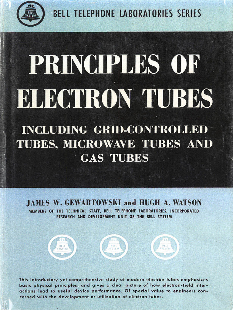 Principles of Electron Tubes Explained | PDF | Transistor | Electron