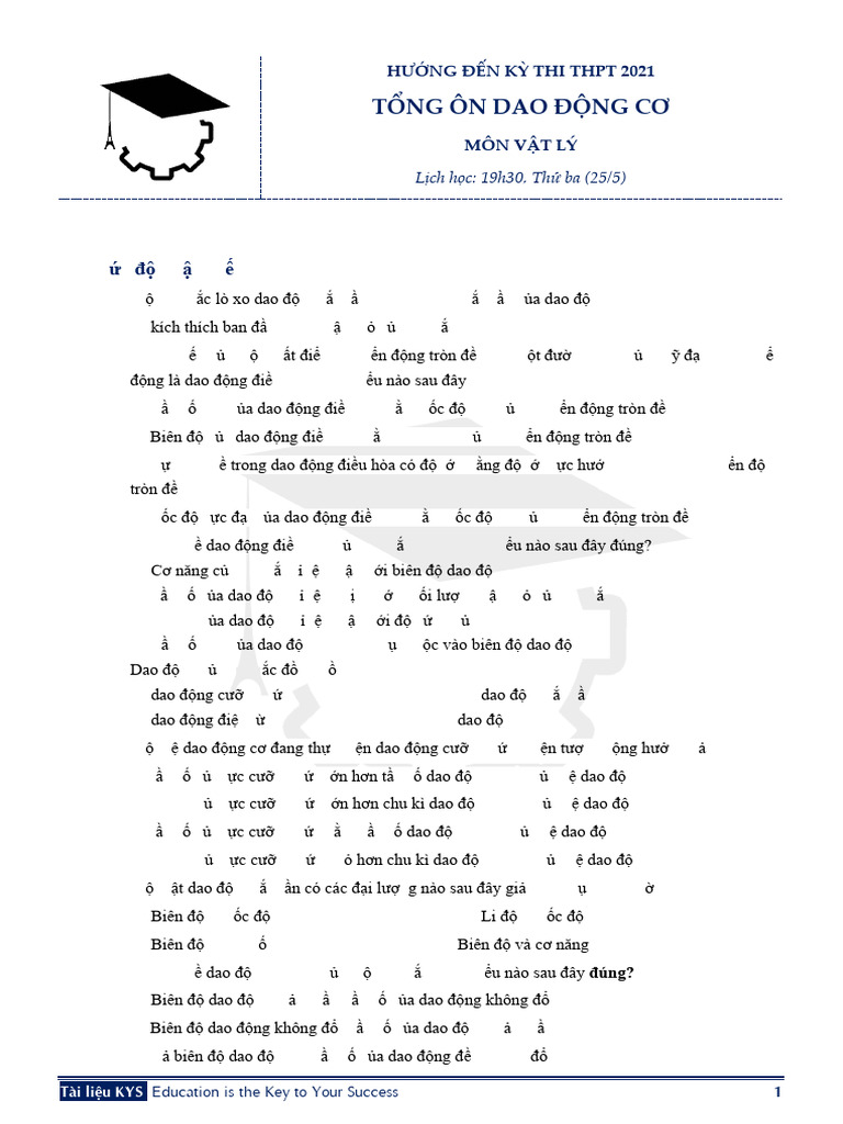 T NG Ôn Dao Đ NG Cơ (KYS) | PDF