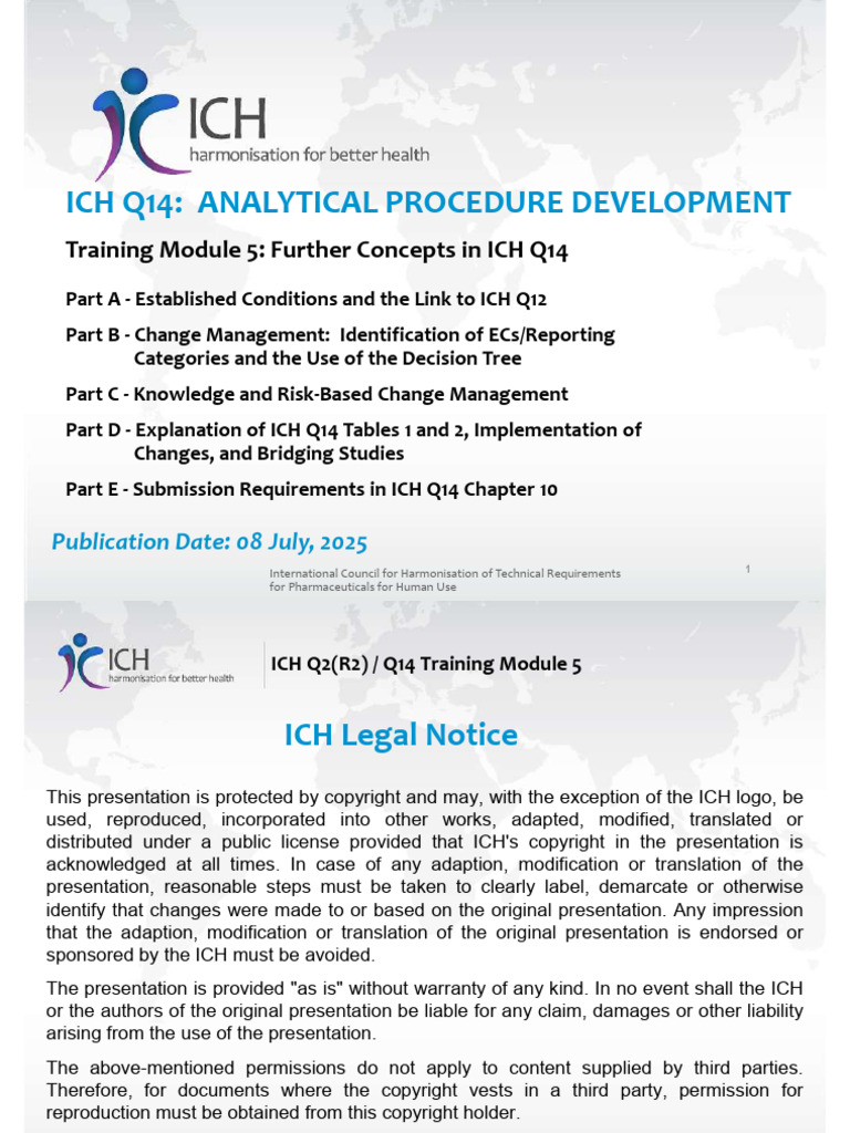 ICH Q2 (R2) Q14 TrainingMat Module 5 2025 0620 | PDF | Risk | Assay