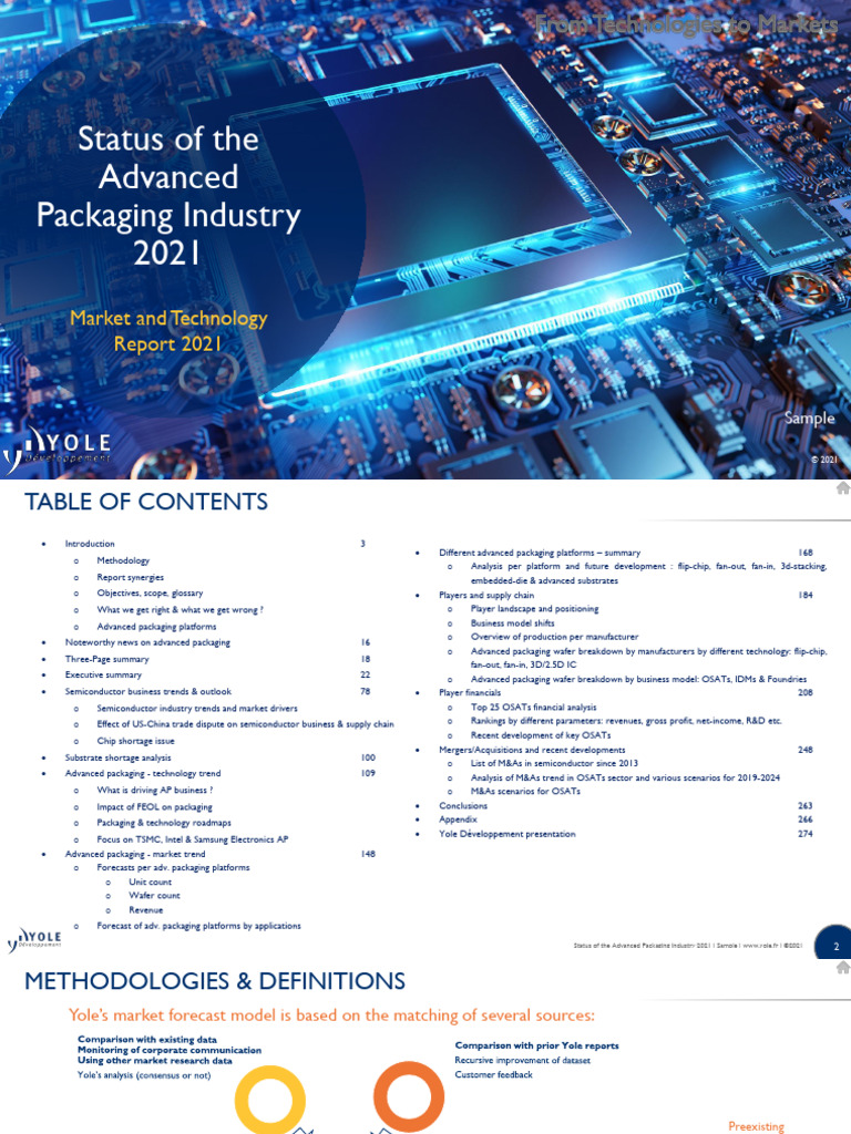 Advanced Packaging Industry Report 2021 | PDF | Semiconductor Device ...