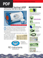 Nortek Datasheet - Aquadopp - Profiler | PDF | Hertz