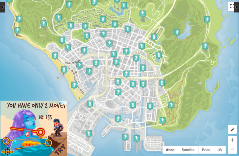 GTA 5 Interactive Map Map Genie | PDF