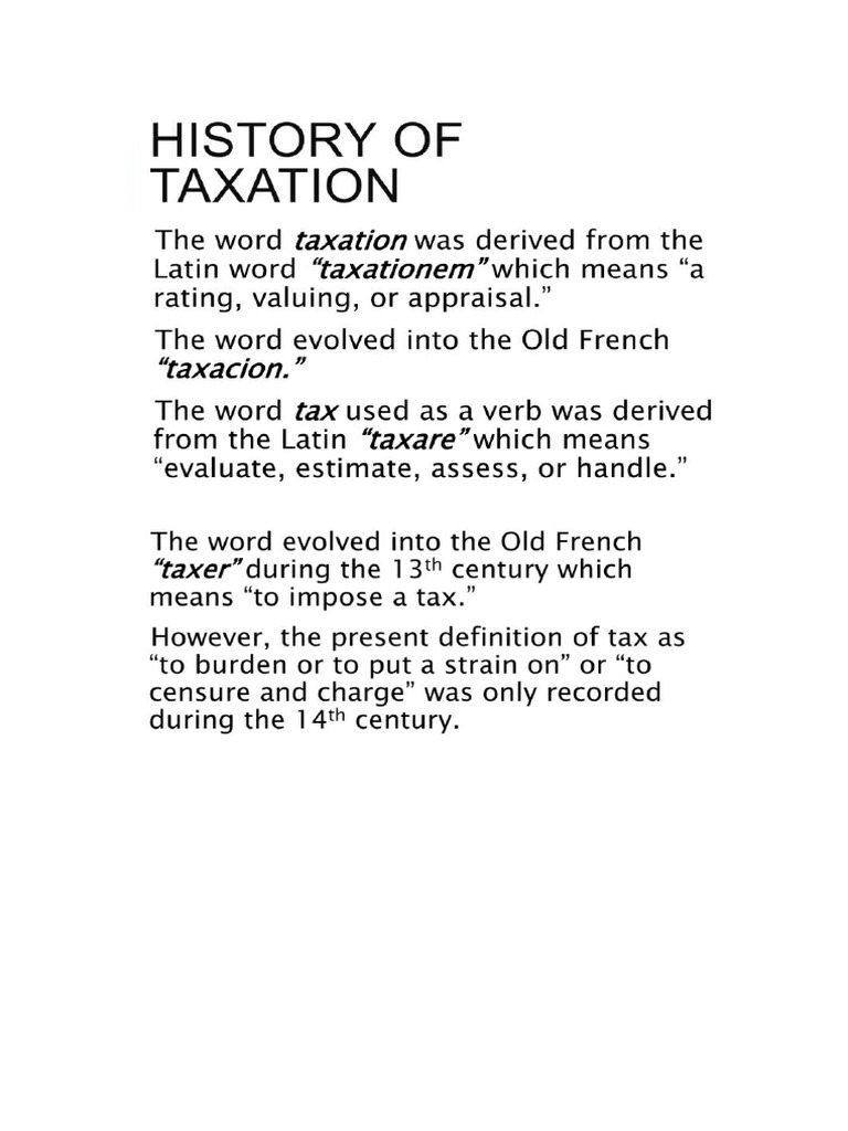 S Taxation For Development | PDF