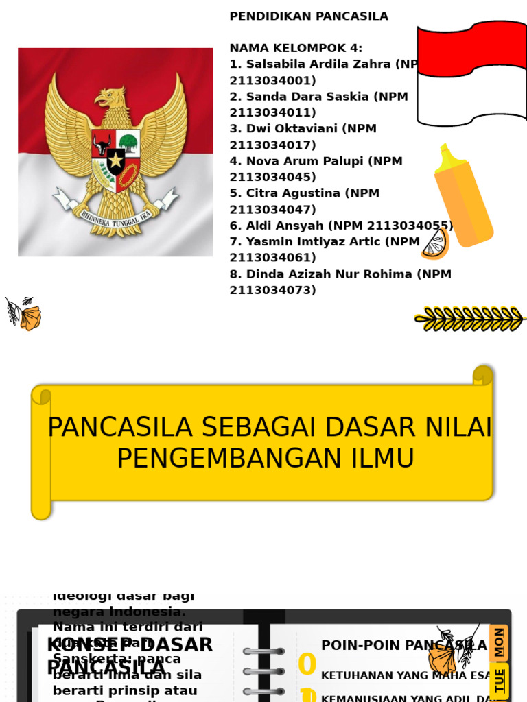 Pendidikan Pancasila Kelompok 4 A | PDF