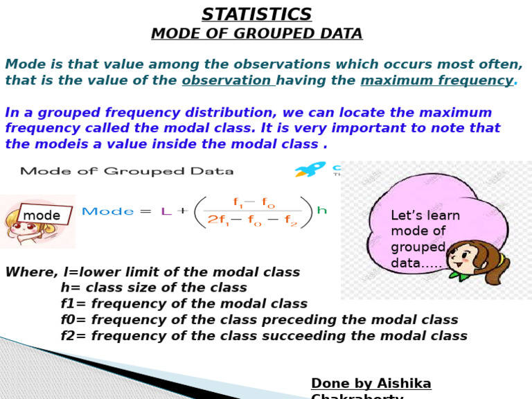 Maths PPT Statistics | PDF