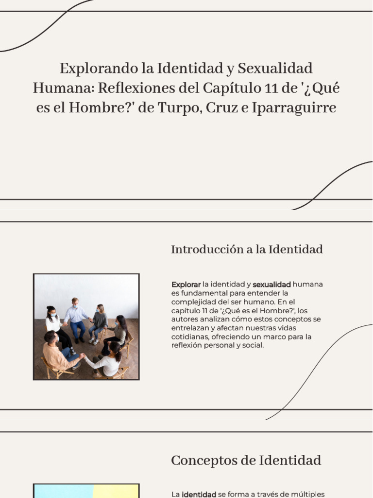 Explorando La Identidad y Sexualidad Humana | PDF