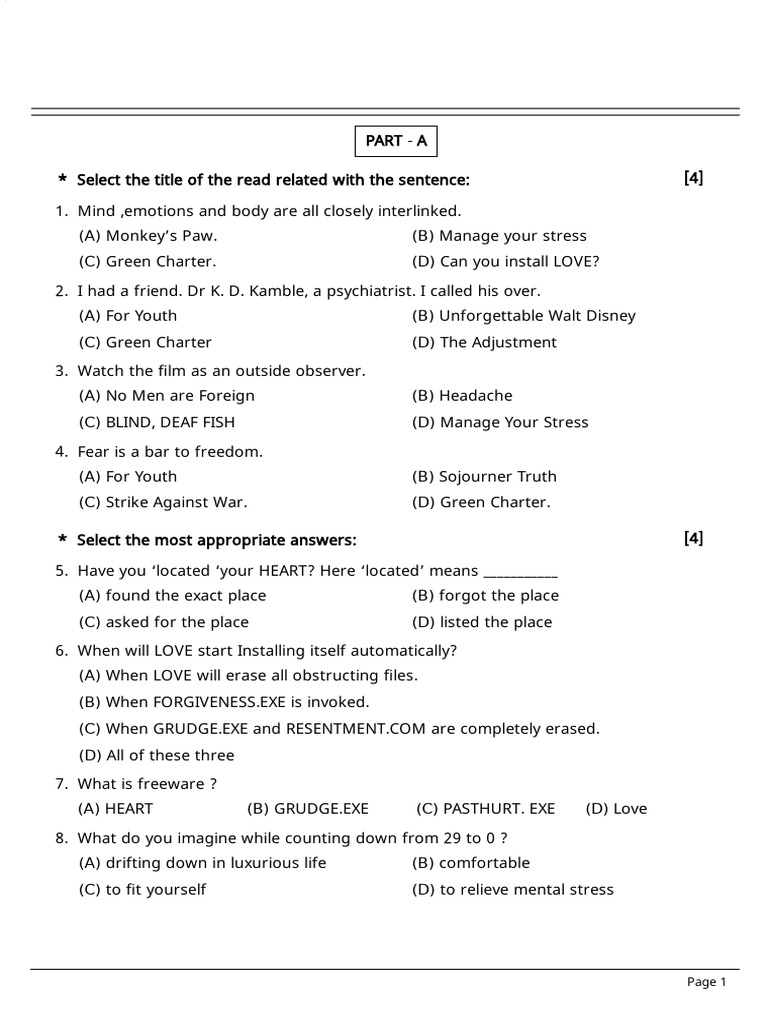 STD 12 English Guj Med 17 10 2025 BPT01 | PDF | Psychological Concepts