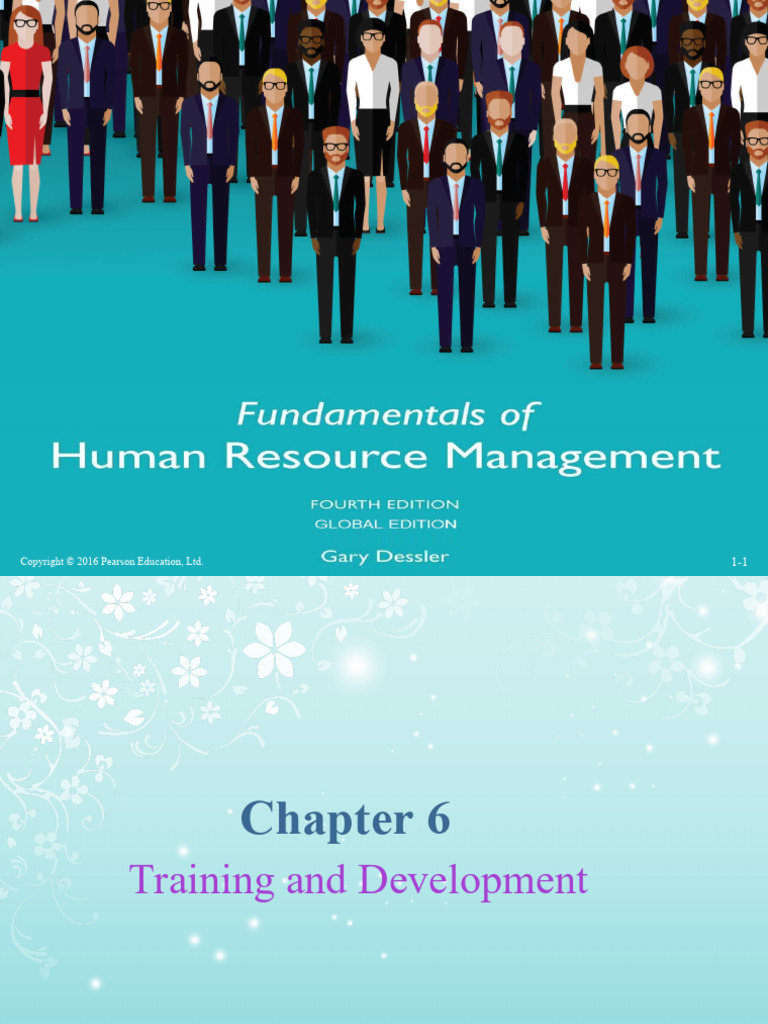Chap 6 Training and development | PDF | Performance Appraisal | Behavior Modification