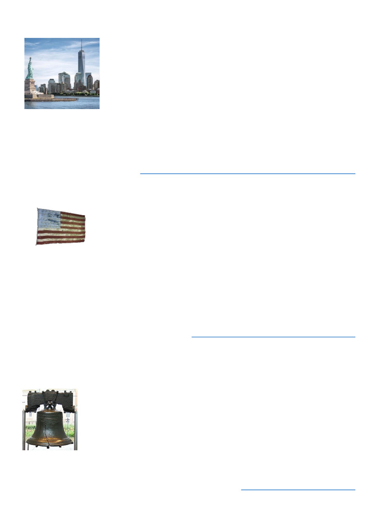 1 - US Symbols Information Cards R-V | PDF | Pledge Of Allegiance | The ...