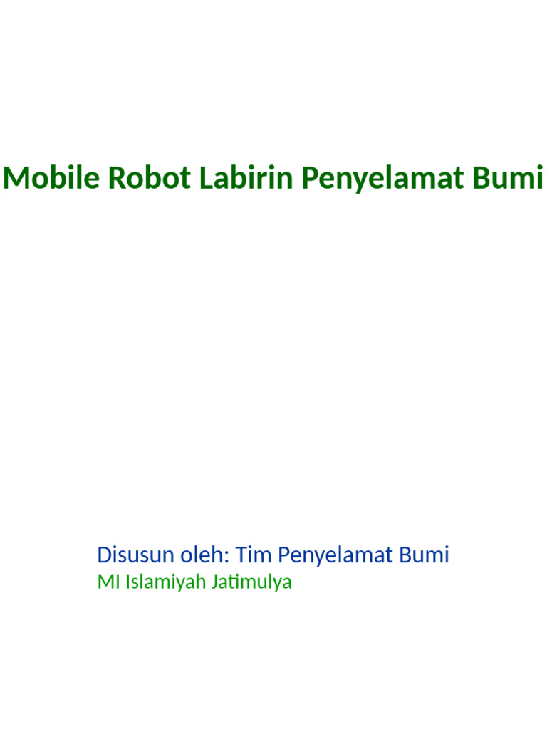 Template_Video_Robot_Labirin | PDF