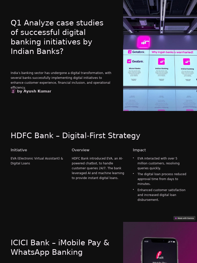 Chatbots Transforming Indian Banking | PDF | Financial Technology ...