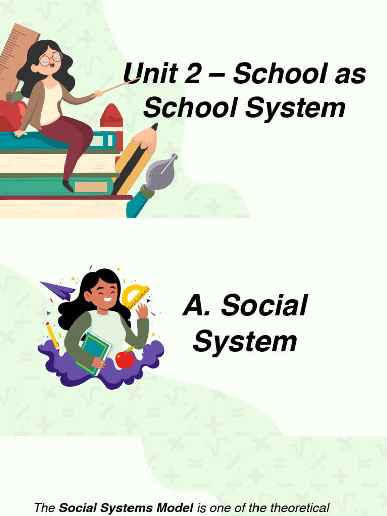 Educ-1-Unit-2ppt | PDF | System | Systems Theory